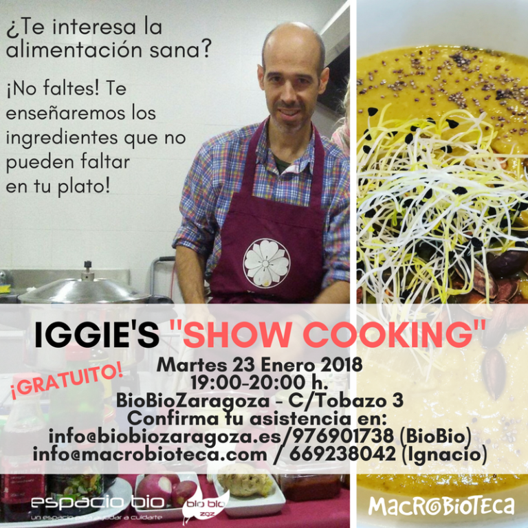 Iggie's Show Cooking - Macrobioteca